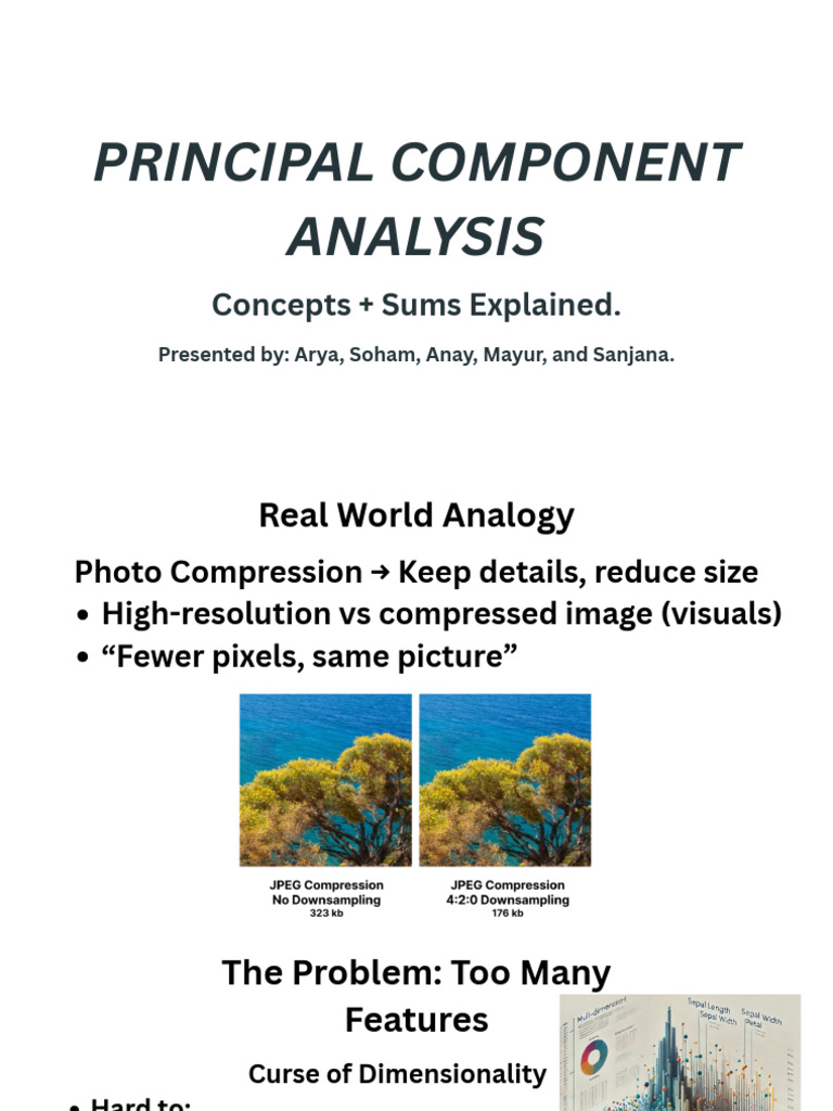Principal Component Analysis | PDF | Eigenvalues And Eigenvectors ...