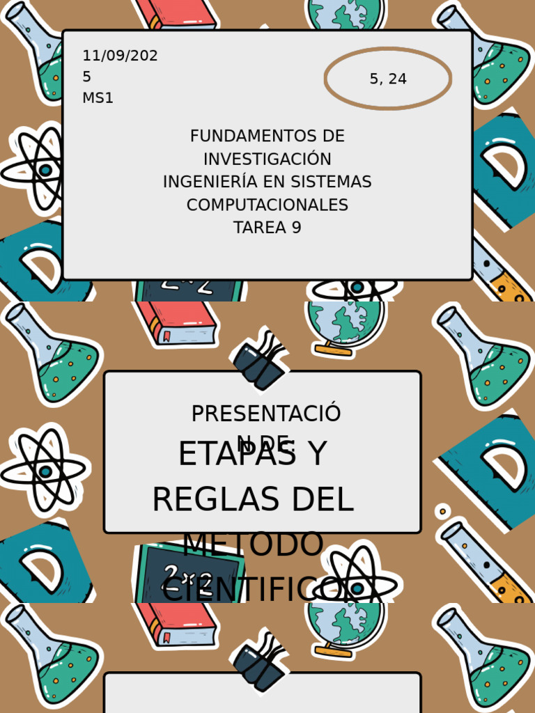 Presentación Del Metodo Cientifico | PDF