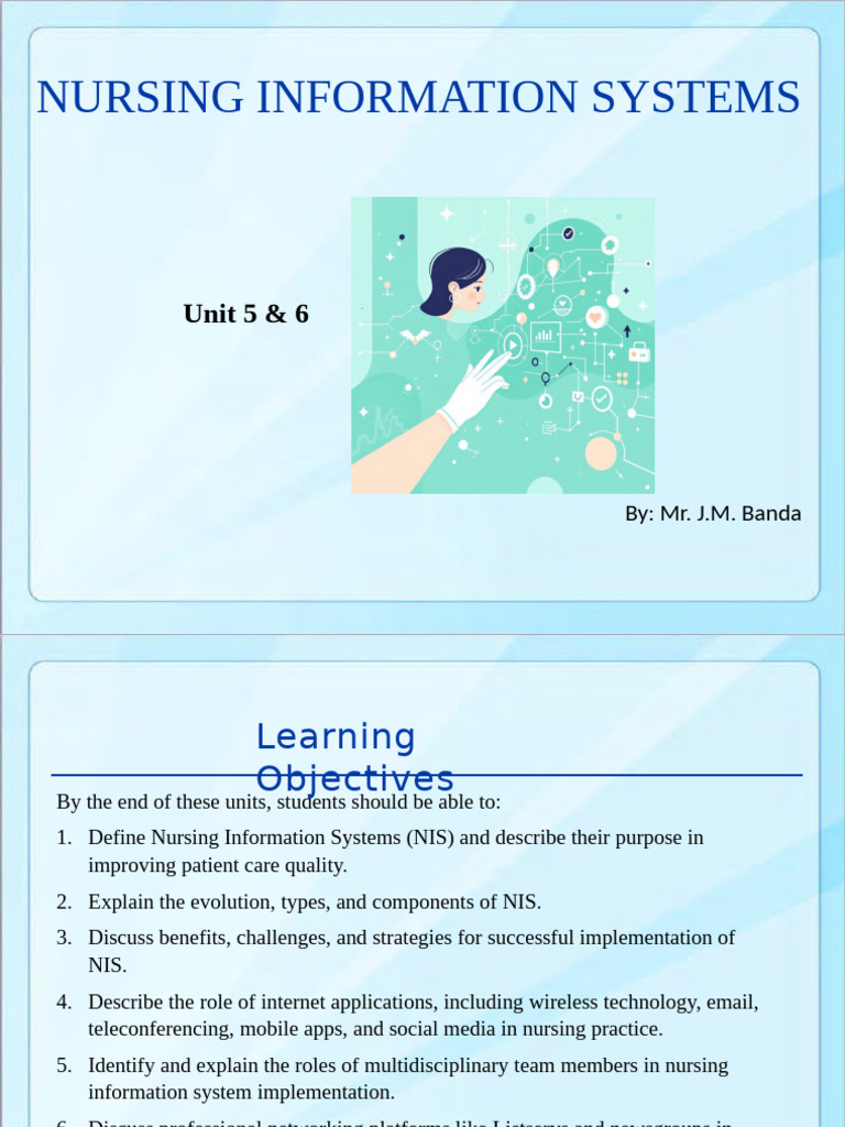 Nursing information system | PDF | Electronic Health Record | Health Informatics