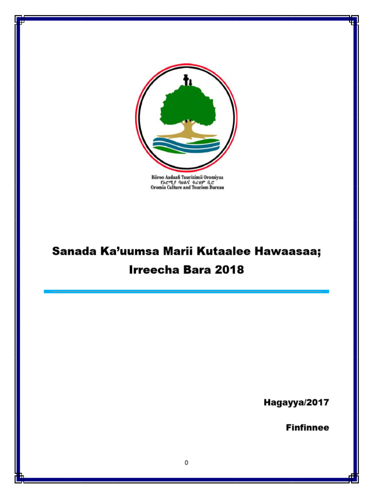 Sanada Marii Ummataa Irreecha Bara 2018+++ | PDF