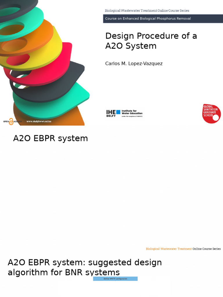 A2O EBPR System Design Guide | PDF | Water Pollution | Waste Treatment ...