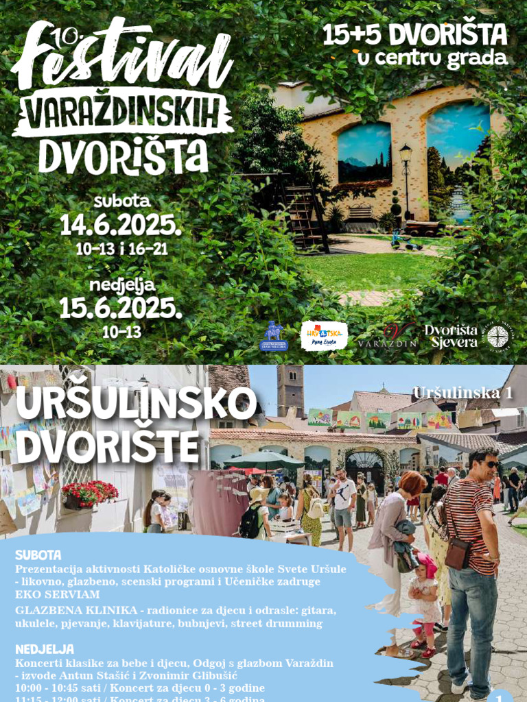Festival Dvorista 2025 Brosura | PDF