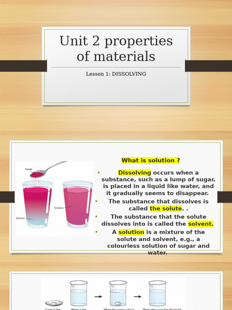 Unit 2 Properties of Materials | PDF