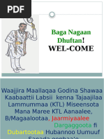 Xalayaa Deeggarssaa | PDF