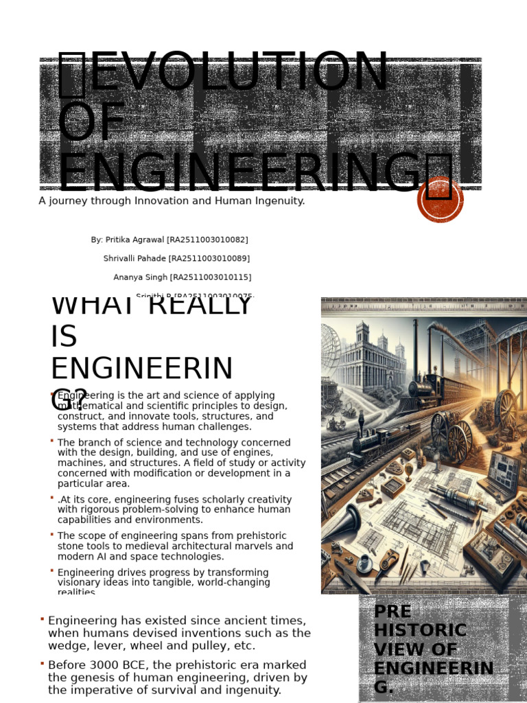 Evolution of Engineering: A Historical Overview | PDF | Engineering ...