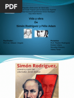 Felix Adams Biografia | PDF | Venezuela | Educación en artes liberales