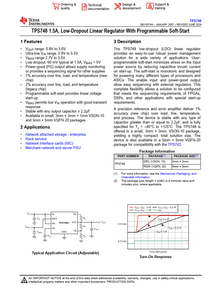 Tps 74801 | PDF | Electrostatic Discharge | Capacitor