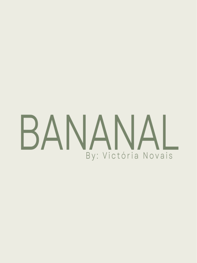Arte Bananal Pdf