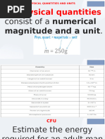 A-level Physics: Quantities & Units Guide | PDF | Collision | Force