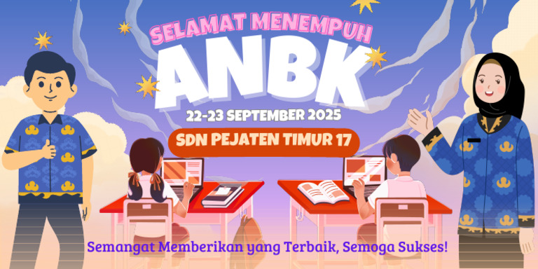 Banner Selamat Menempuh ANBK Asesmen Nasional Berbasis Komputer ...