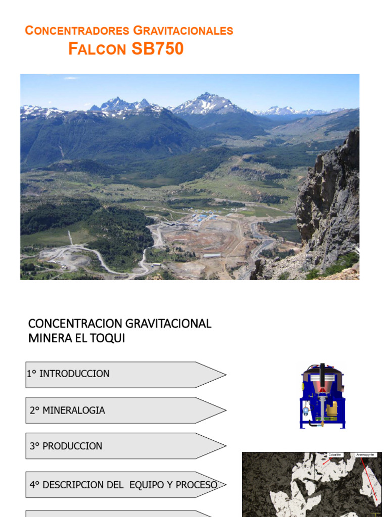 Concentradores Gravitacionales Falcon SB750 | PDF | Compuestos químicos ...