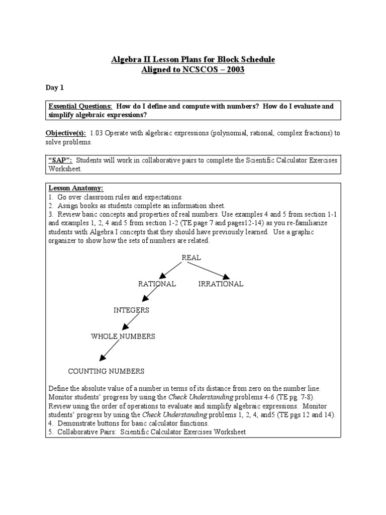 Algebra II | PDF | Equations | Algebra