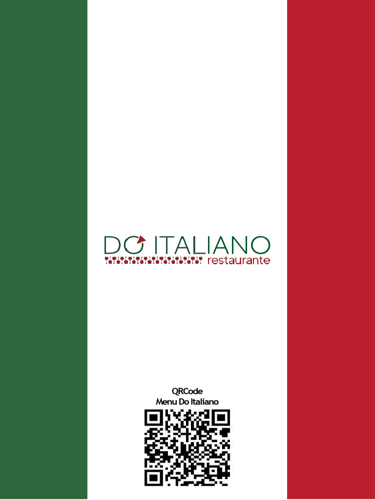 Menu Italiano: Saladas, Massas e Pizzas | PDF | Alimentos