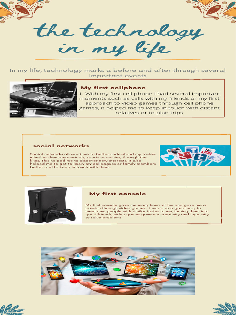The Technology in My Life | PDF
