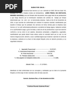 Formato Recibos de Aguinaldo | PDF