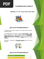 Postulados Básicos y Ejemplo | PDF | Contabilidad | Business