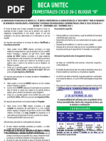 Calendario y Requisitos BXM 01 2025 | PDF