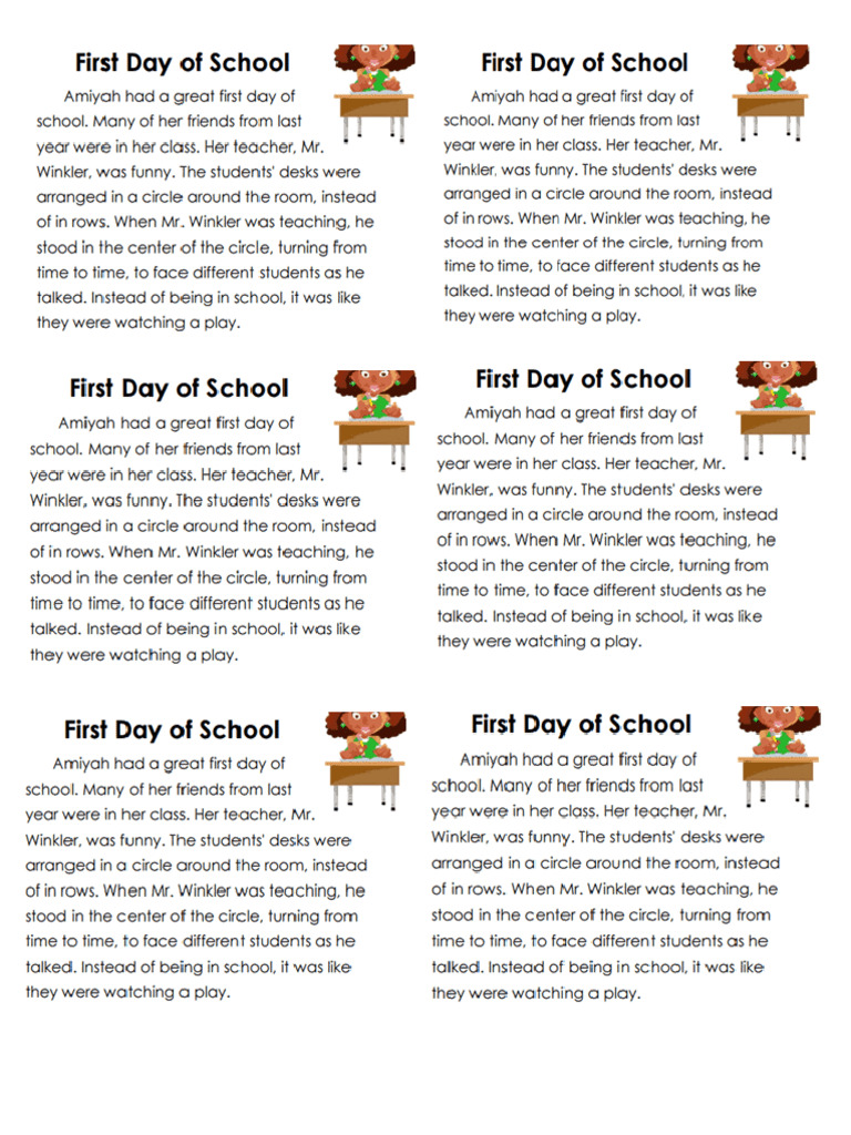 Running Dictation | PDF