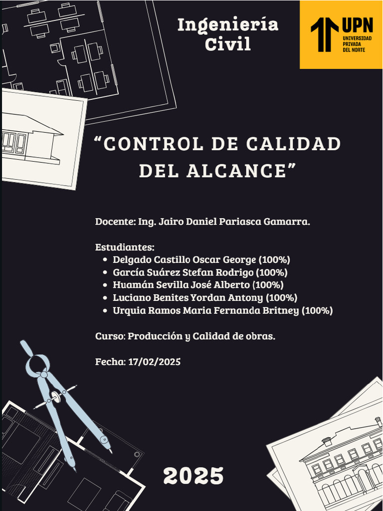 Control de Calidad del Alcance en Proyectos | PDF | Gestión de ...