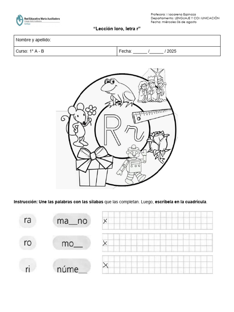1 - B-Sico - Lenguaje - Loro | PDF