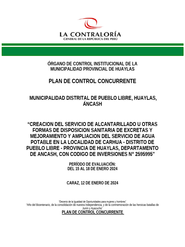 Plan SCC 15 01 2023 | PDF | Gobierno local | Gobierno