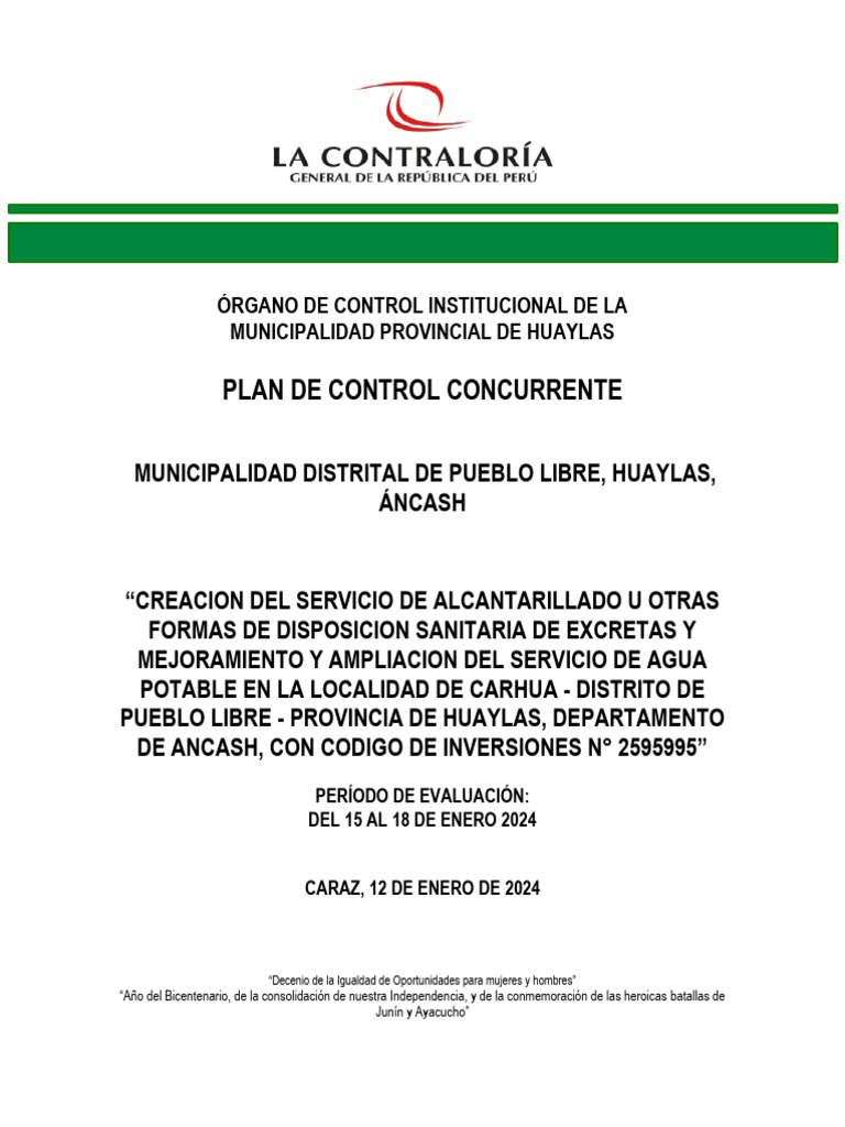 Plan SCC F (F) (F) (F) (F) (F) | PDF | Gobierno