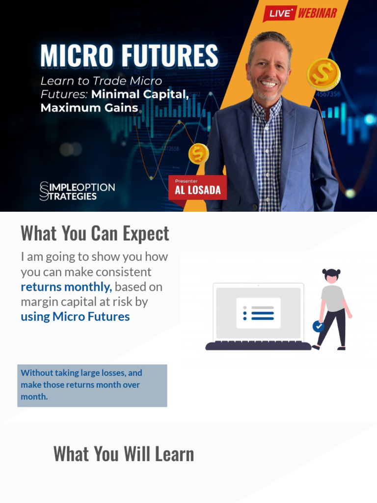 How To Trade Micro Futures Slides | PDF | Futures Contract | Business