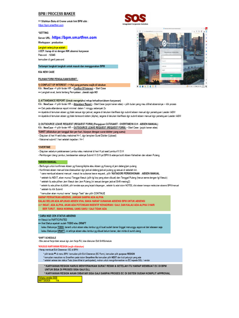 Aplikasi Processmaker (BPM) 2025 | PDF