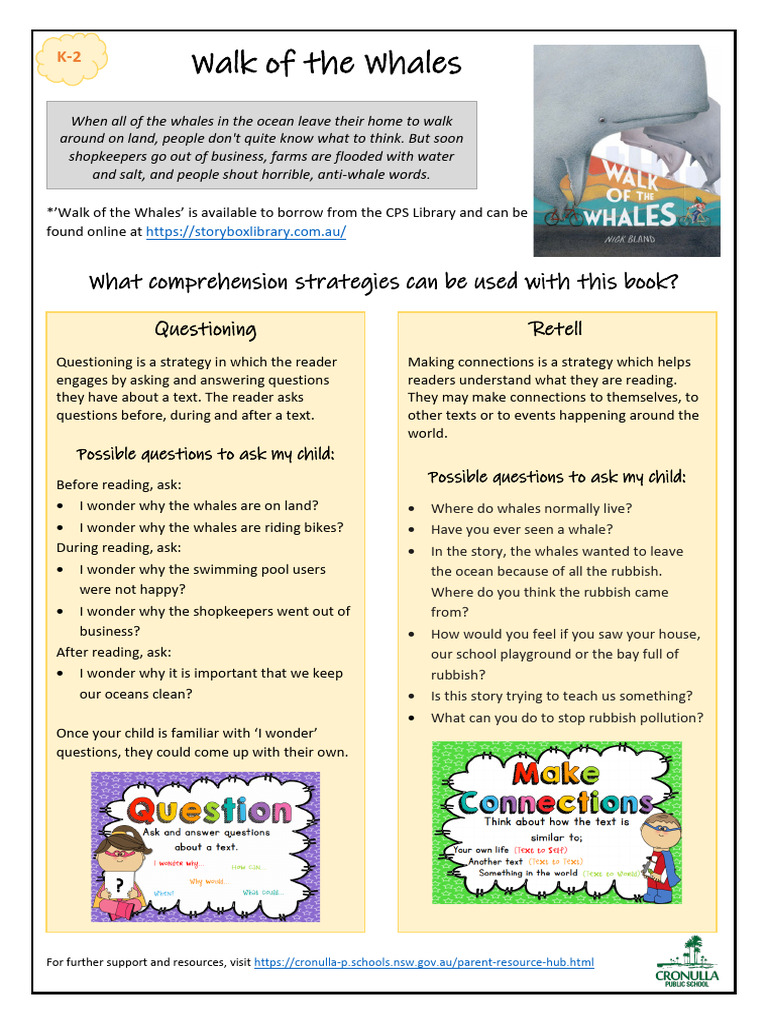 Reading - Walk of The Whales | PDF | Reading Comprehension