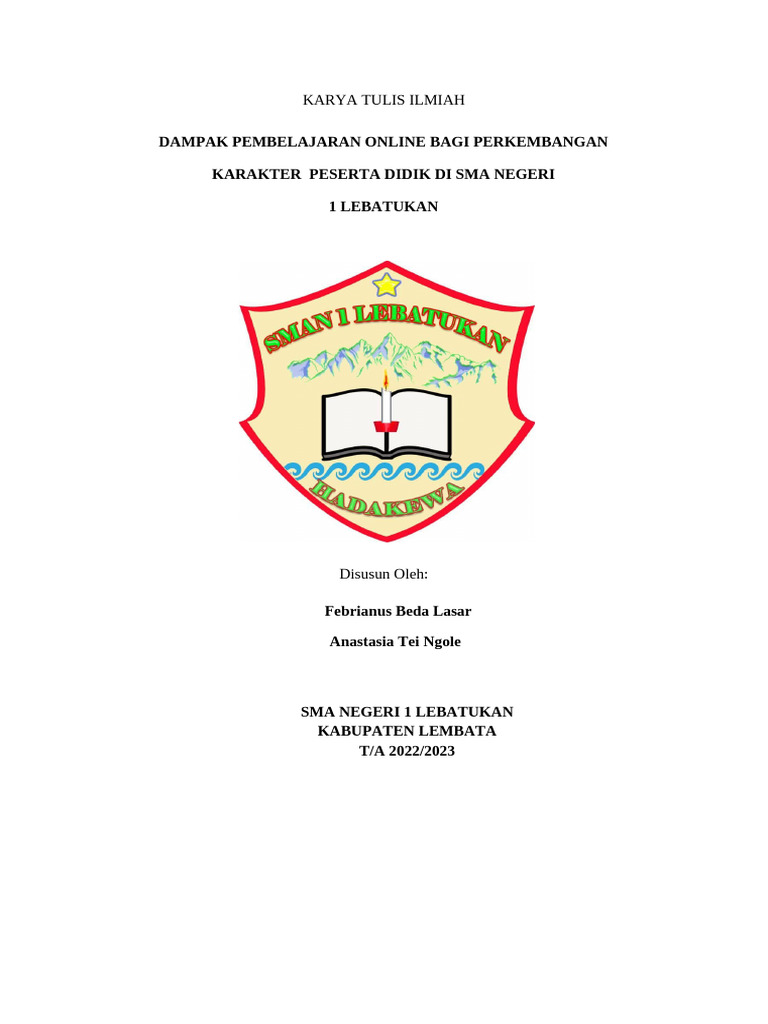 Kti Beda Dan Anas | PDF