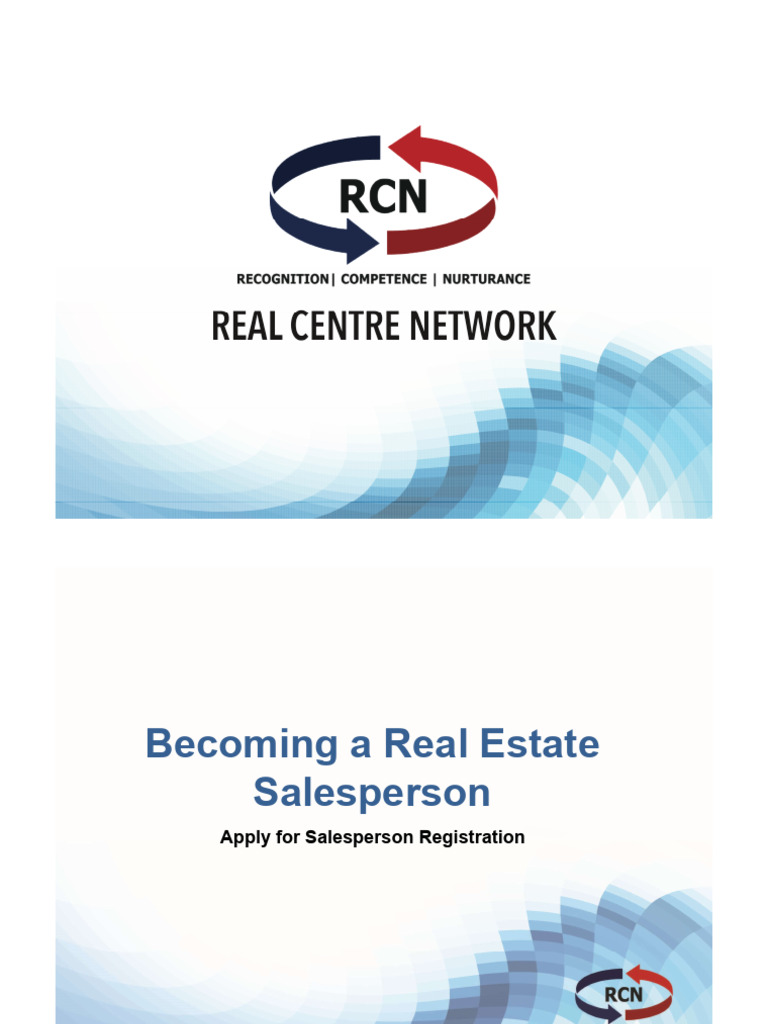 Salesperson Registration Process Guide | PDF