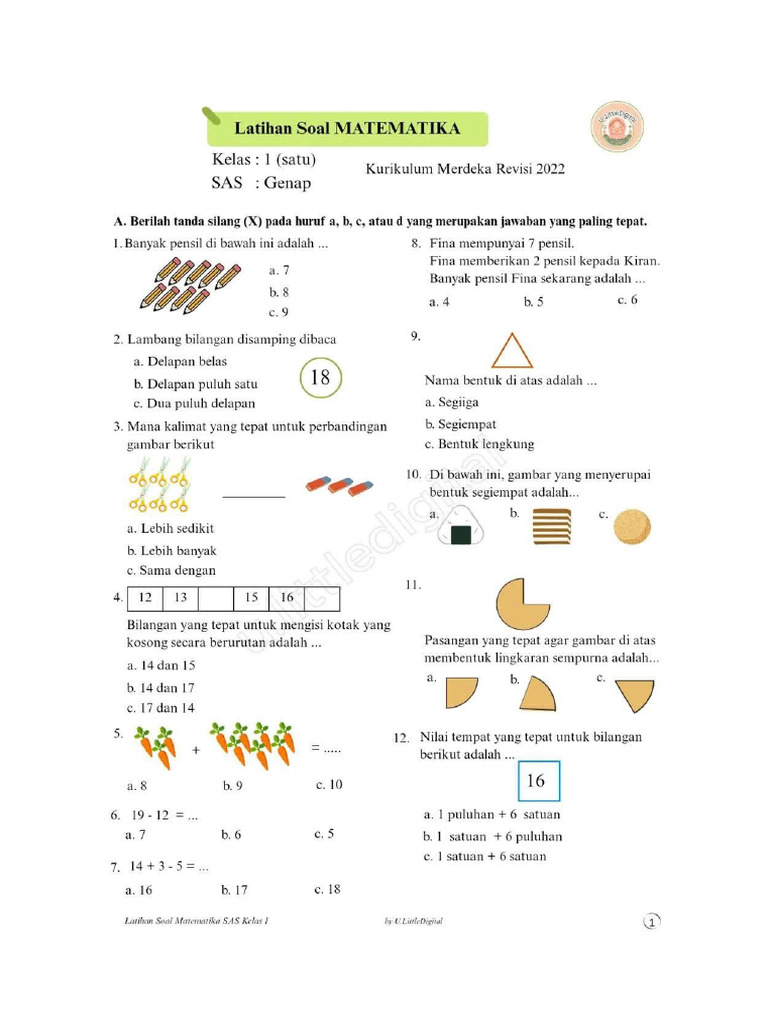 SAT Mat | PDF