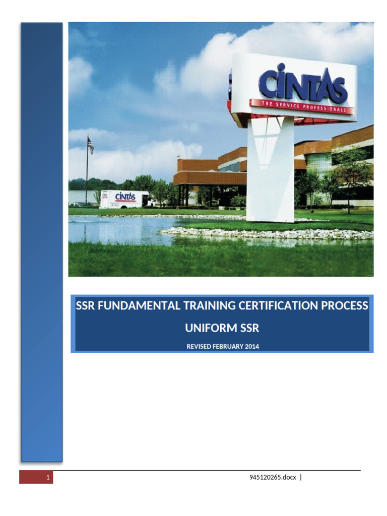 3.UNIFORM SSR Certification Process - GM COPY - Answer Key | PDF