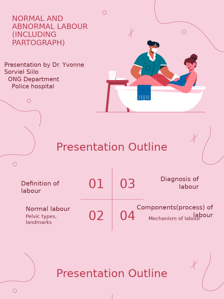 Normal Labour+Abnormal Labour+Partograph | PDF | Childbirth | Uterus