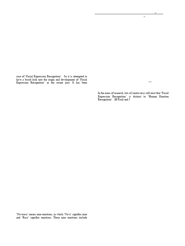 Study of Changing in Facial Expression Recognition | PDF | Emotions ...