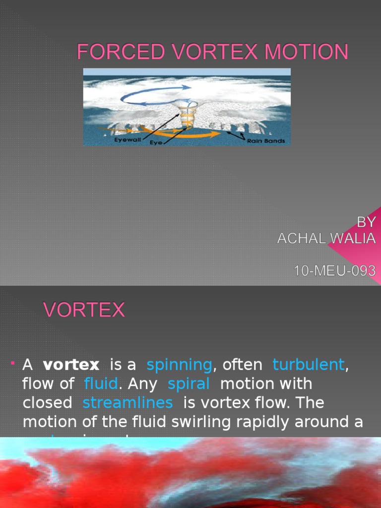 Vortex Motion in Fluid Mechanics | PDF | Science & Mathematics