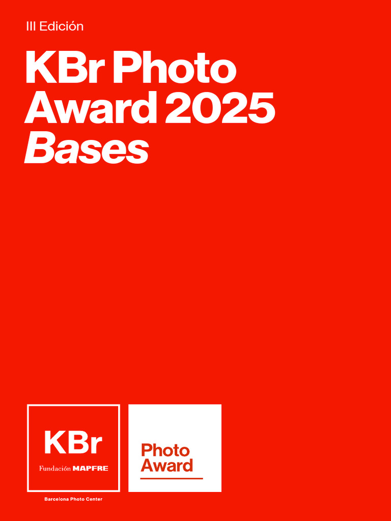 KBR Bases 2025 Photo Award Es | PDF