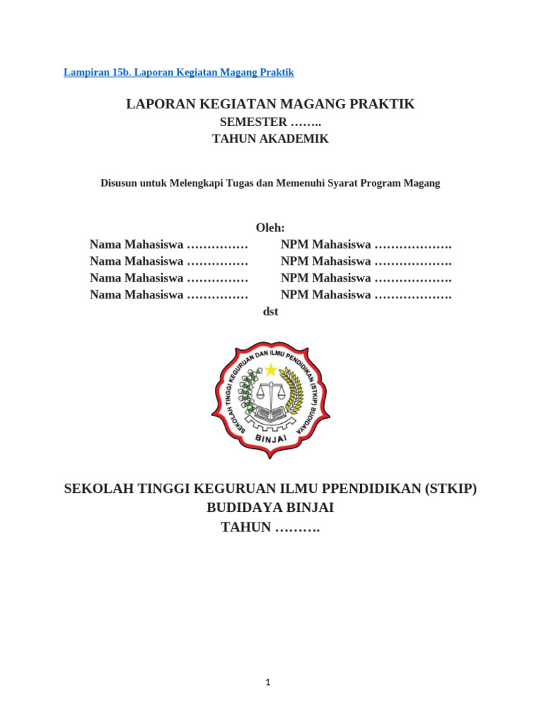 Laporan Magang | PDF