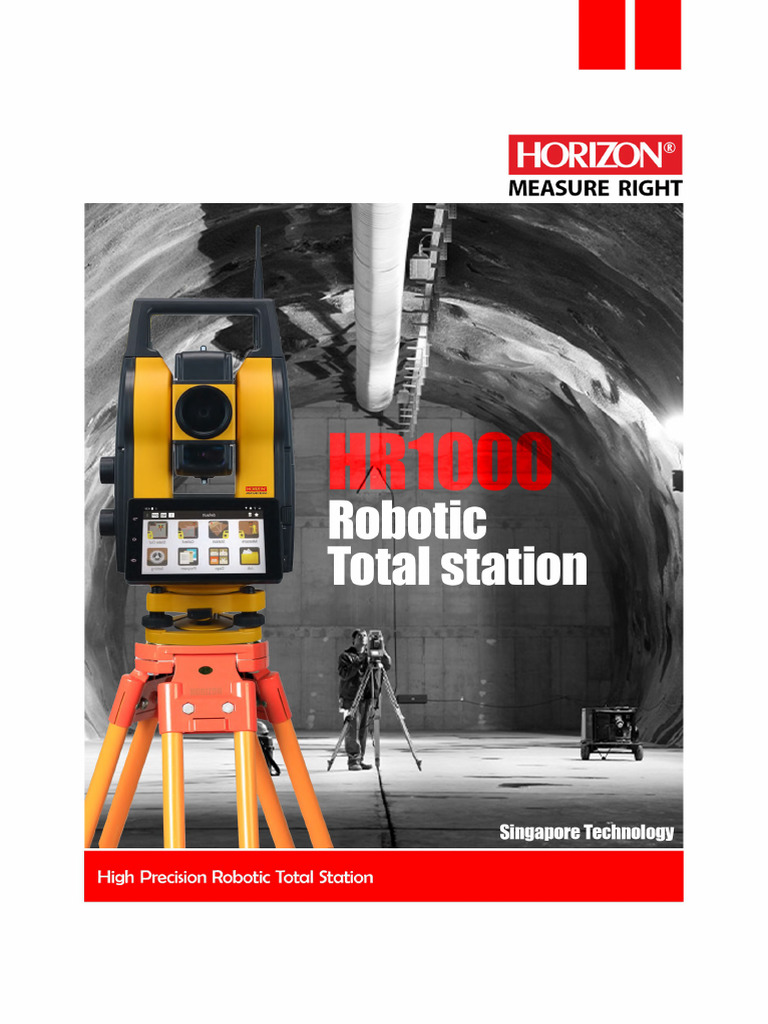 Horizon HR1000 Robotic Total Station | PDF