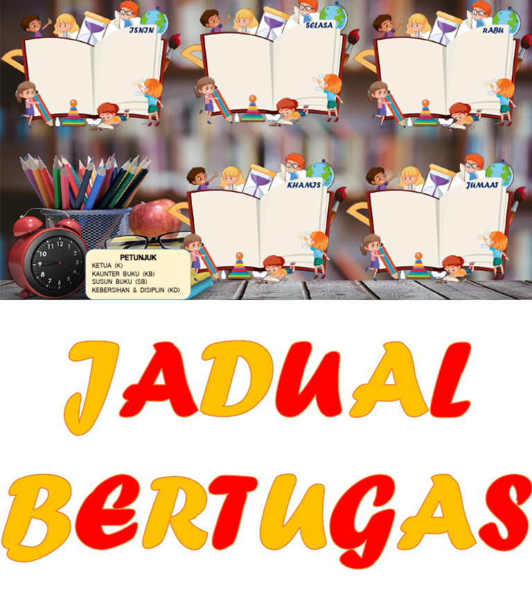 JADUAL BERTUGAS | PDF