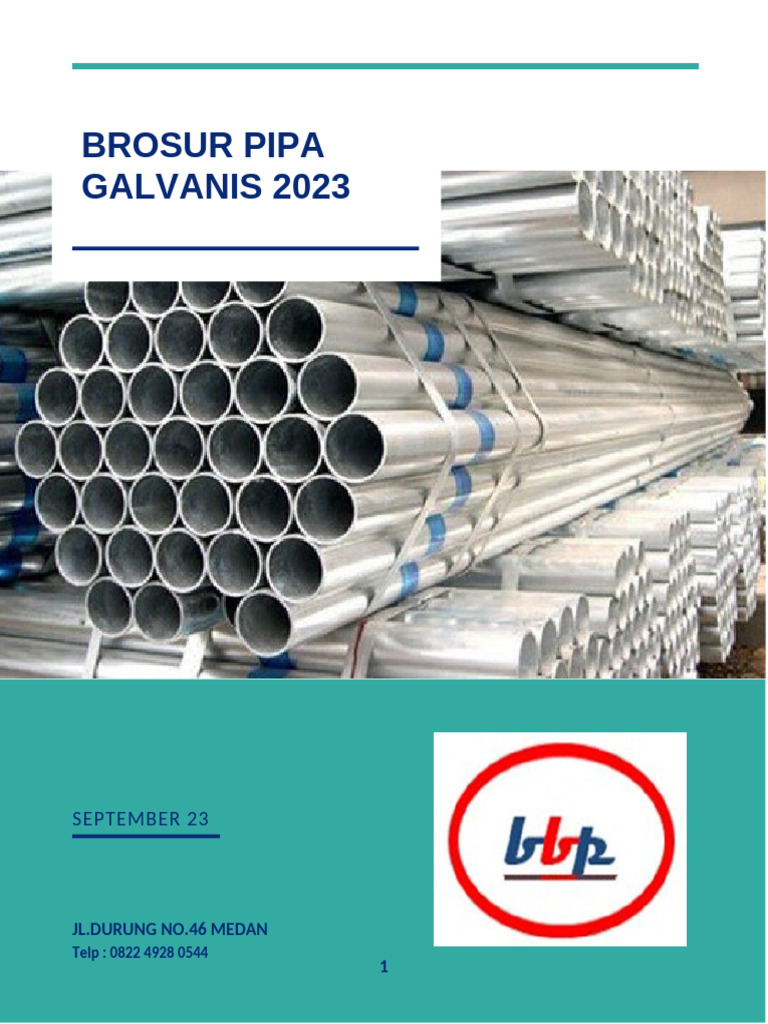 Katalog Pipa Galvanis 2023 | PDF