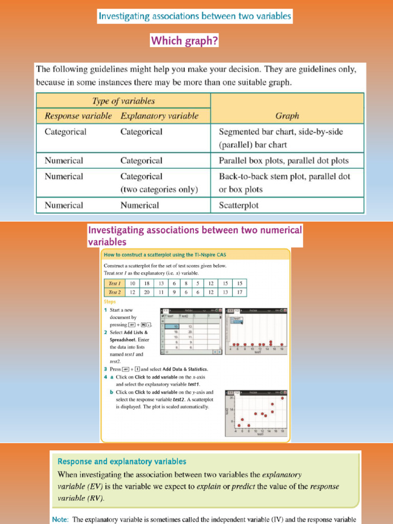 2 Bivariate Analysis - Scatter Plot | PDF