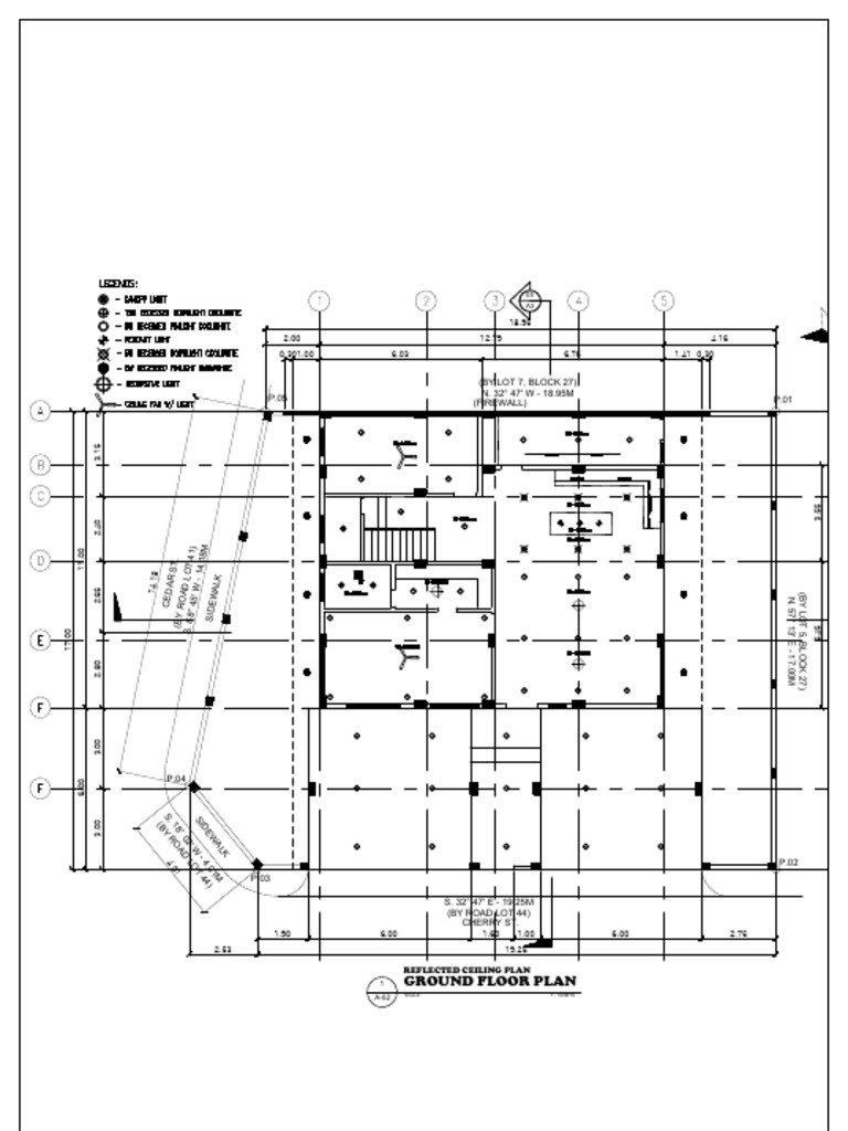 Ground Floor and Ceiling Plans Overview | PDF