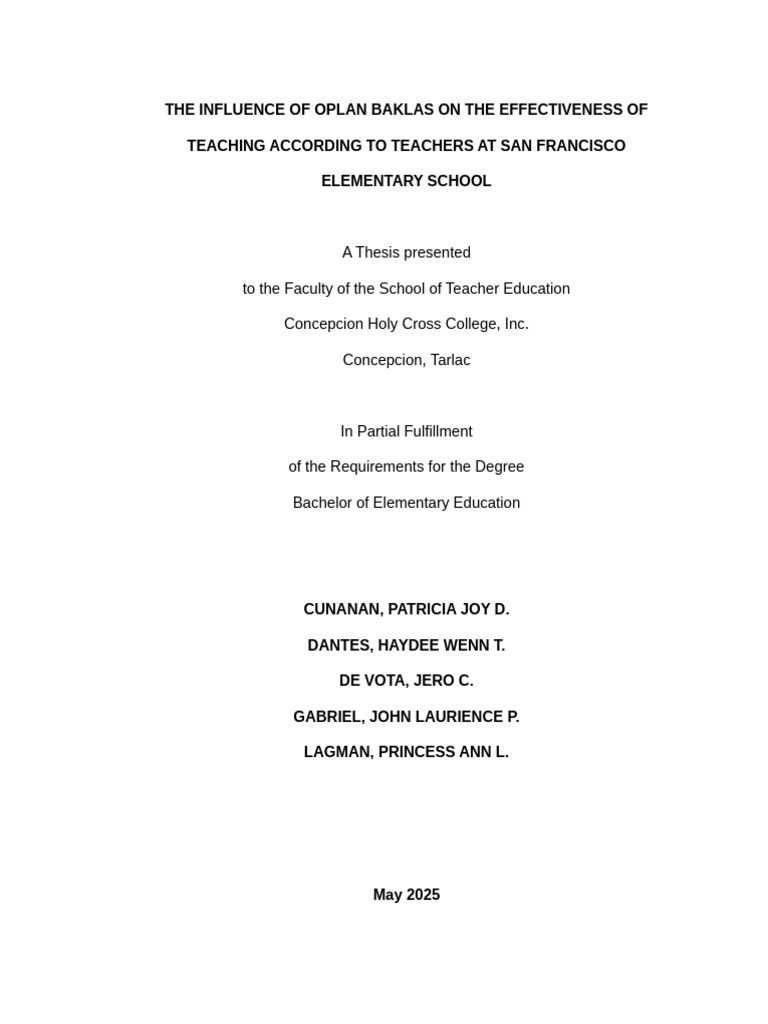 Group 2 Research Defended Final Na To!!!!!!!!! | PDF | Classroom | Teachers