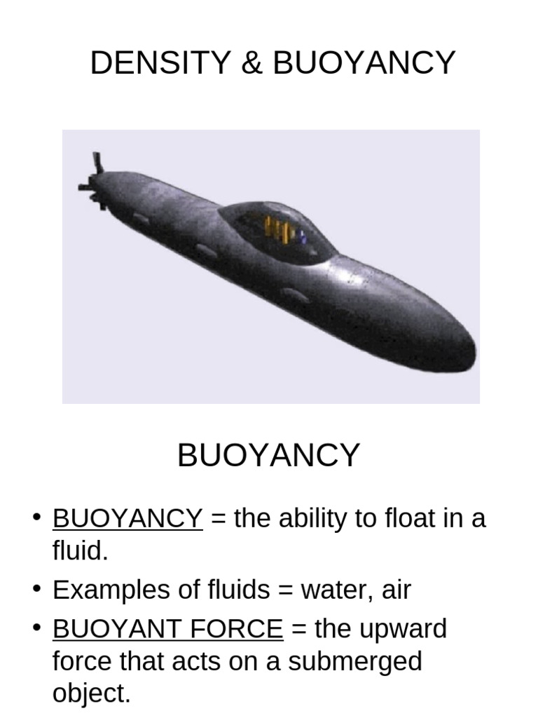 Density and Buoyancy Explained | PDF | Buoyancy | Density