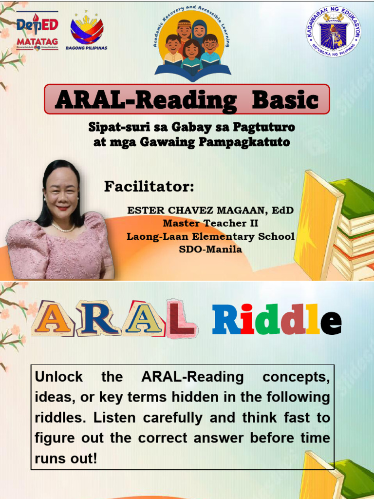 ARAL-Reading Basic Training Guide | PDF | Teaching | Cognition