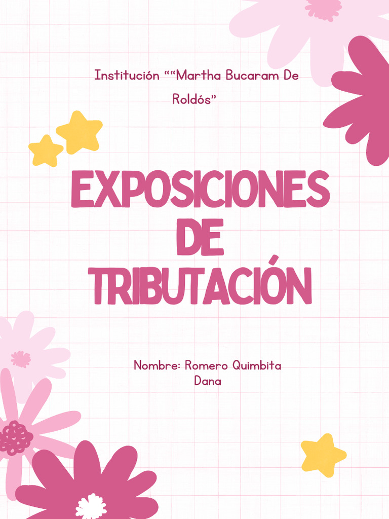 Documento A4 Portada de Proyecto Elegante Sencillo Ilustrado Floral ...
