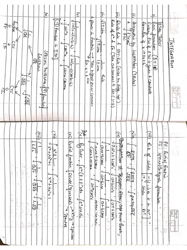 Class12th Integration N | PDF