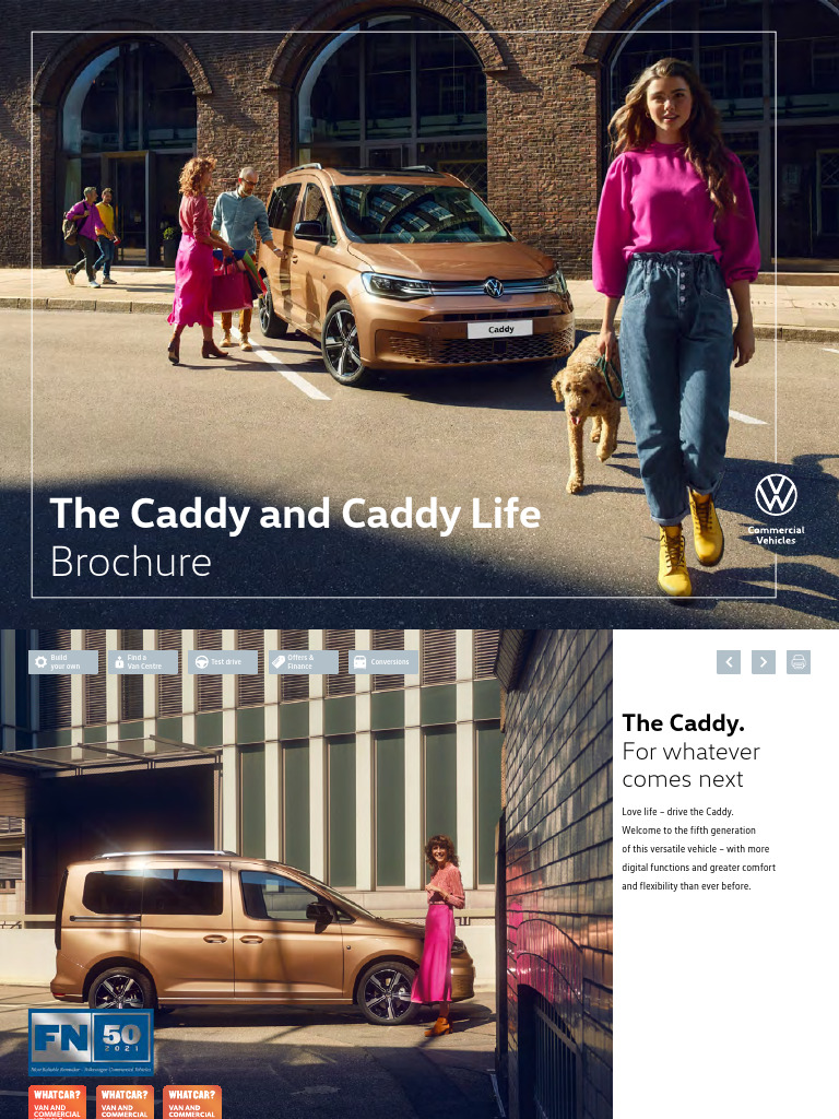 Caddy Life: Versatile Van Brochure | PDF | Motor Vehicle | Vehicle ...