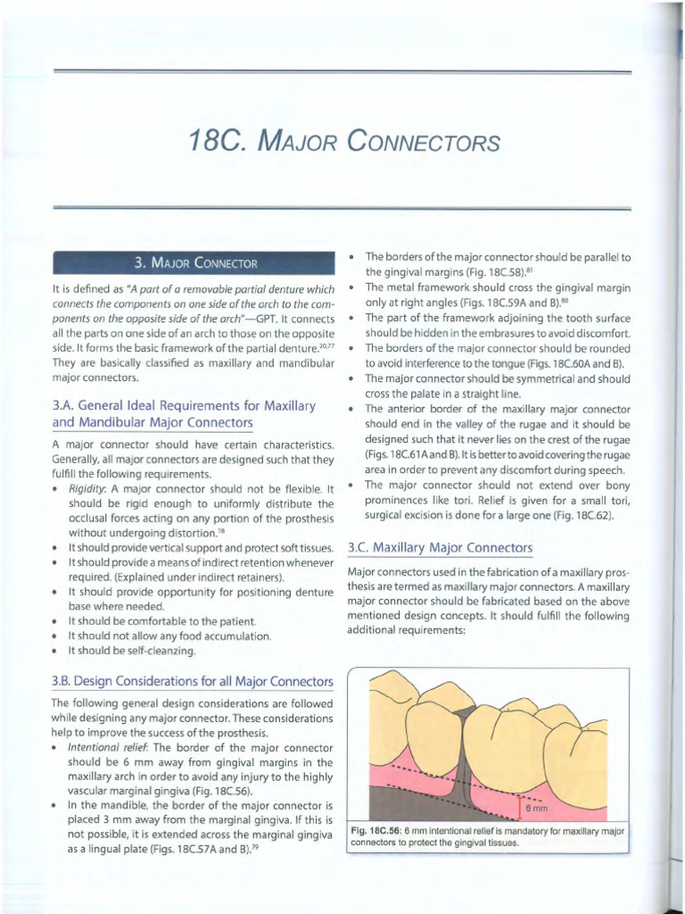 Nallaswamy Components of RPD | PDF | Dentures | Dental Anatomy